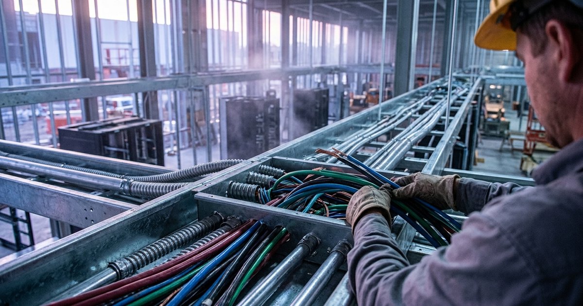 AI Data Center Boom Sparks Construction Hiring Race for Electricians ...