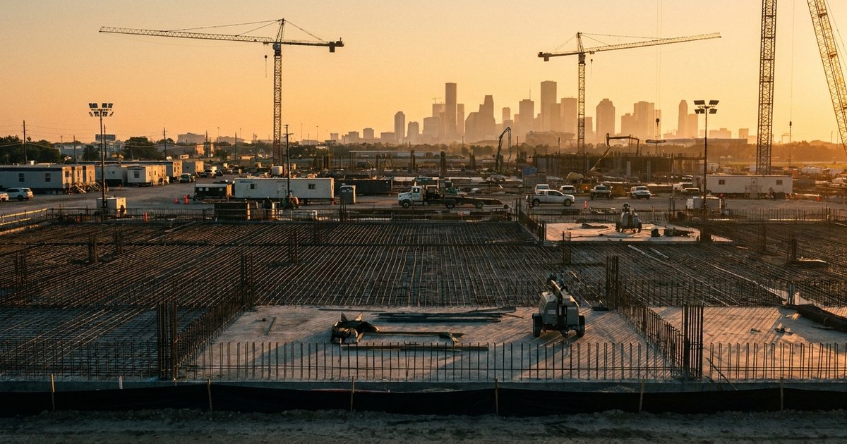 Houston Construction Starts Forecast to Rise 6% in 2026 as Population ...